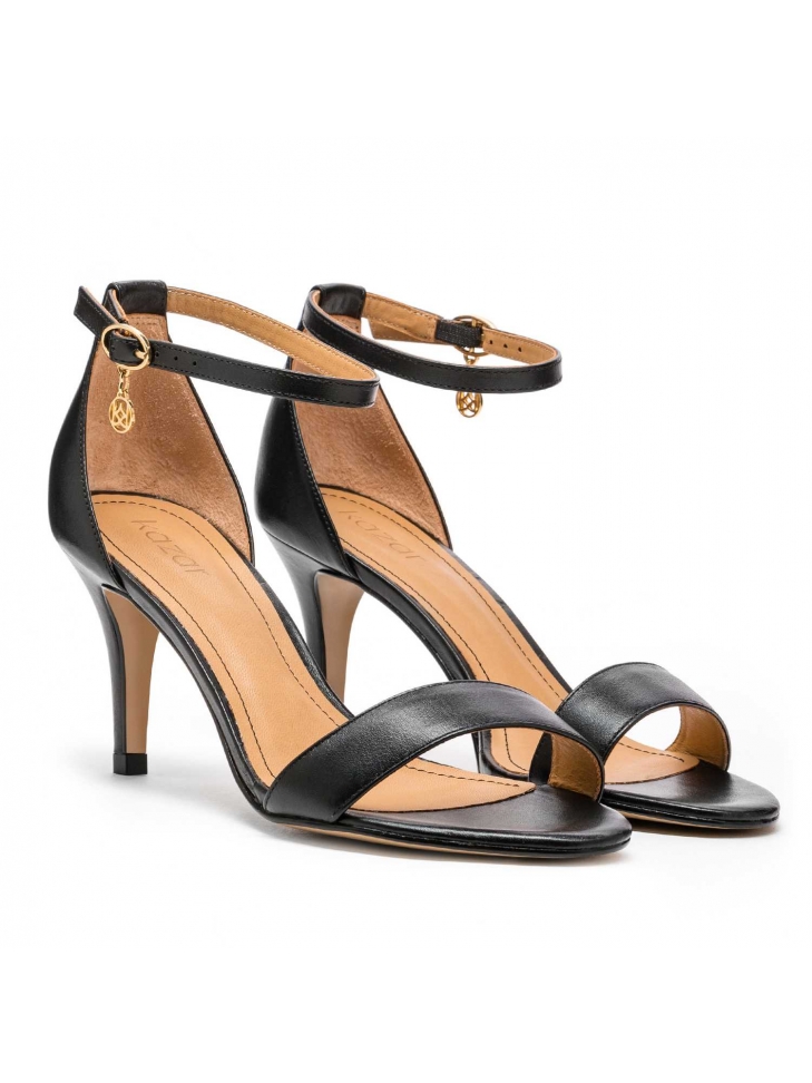 Schwarze Damen Sandalen